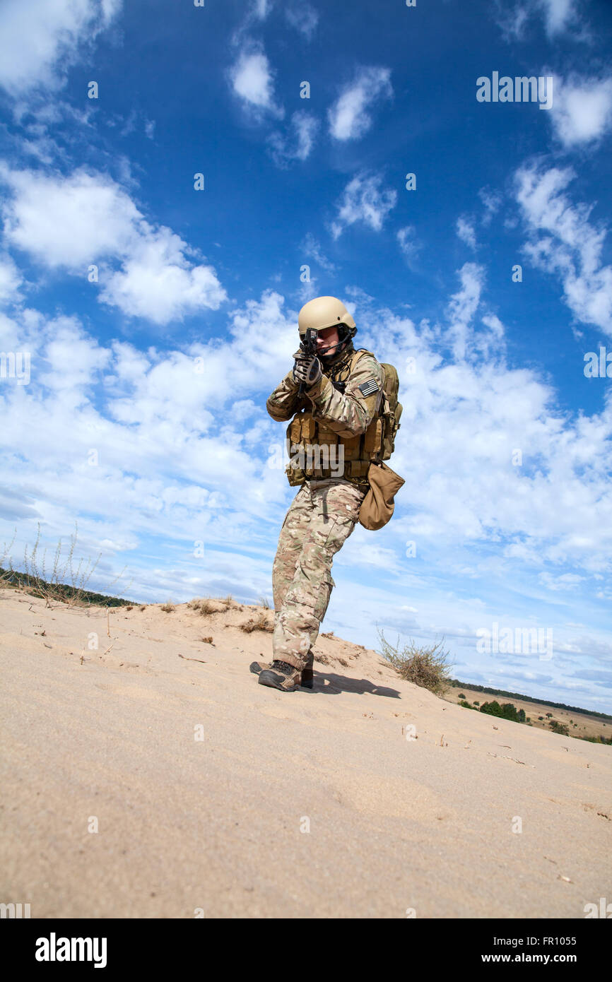 US Army Special Forces Group soldier Stock Photo - Alamy