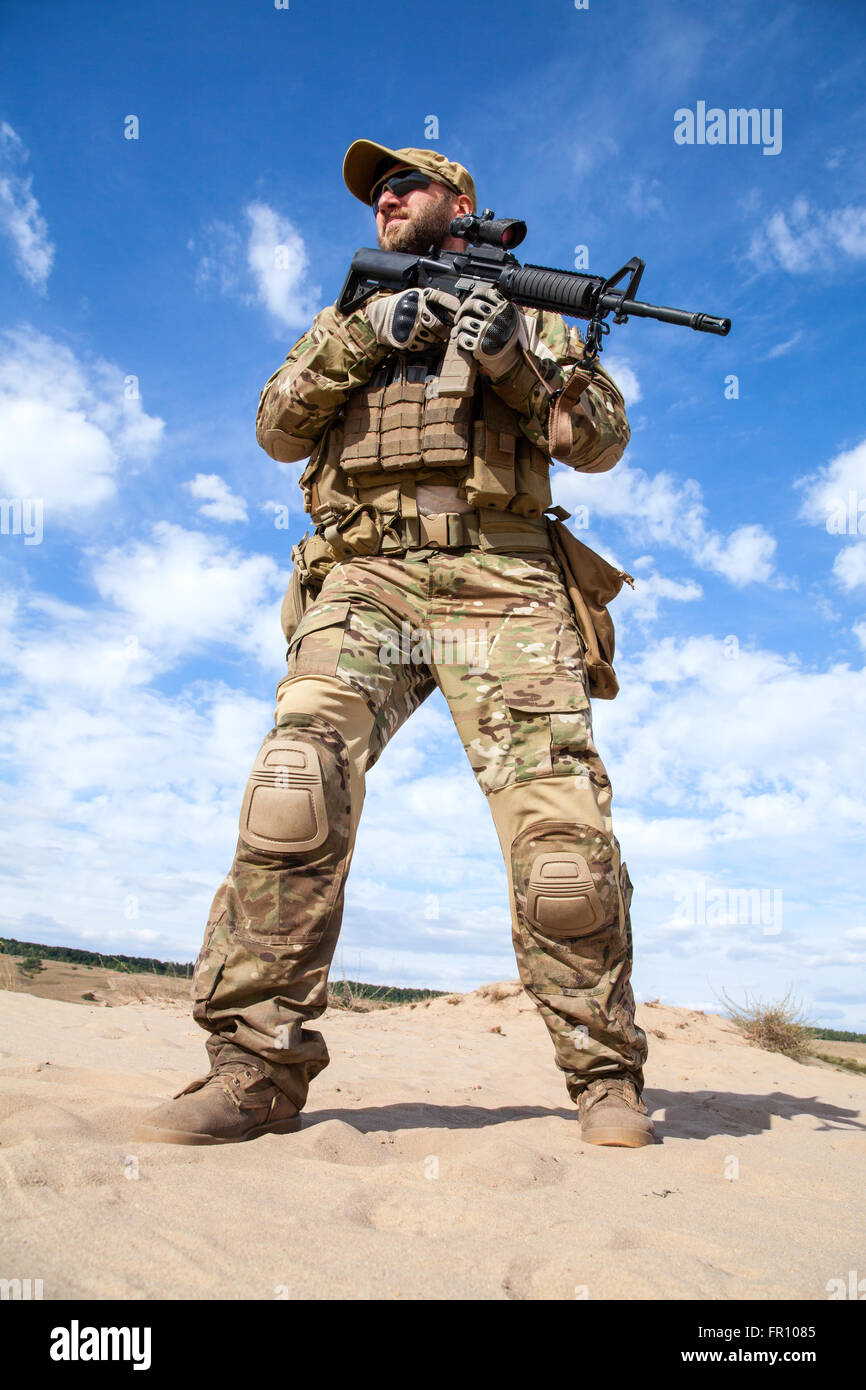 US Army Special Forces Group soldier Stock Photo - Alamy