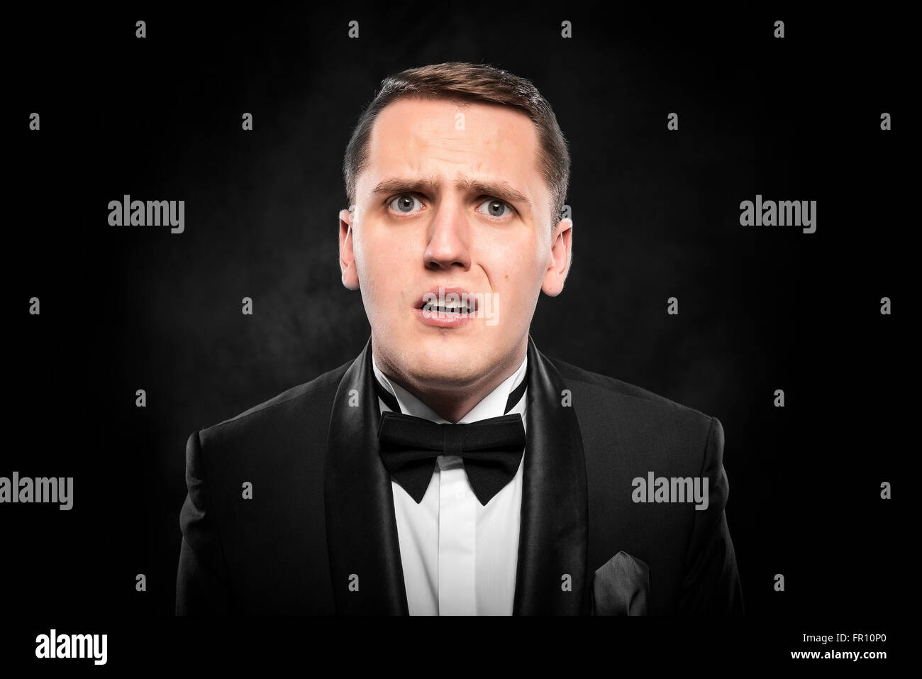 Handsome male model sad expression hi-res stock photography and images ...