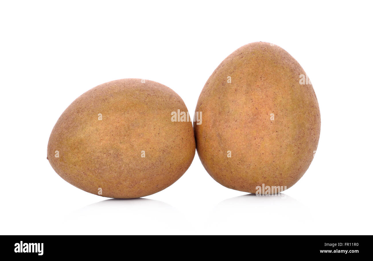 Sapodilla chikoo hi-res stock photography and images - Alamy
