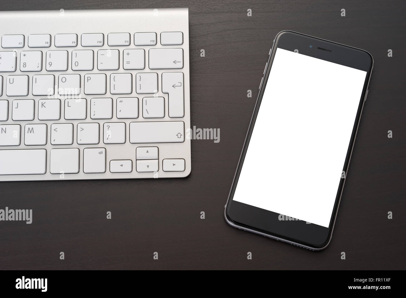 Smartphone with keyboard hi-res stock photography and images - Alamy