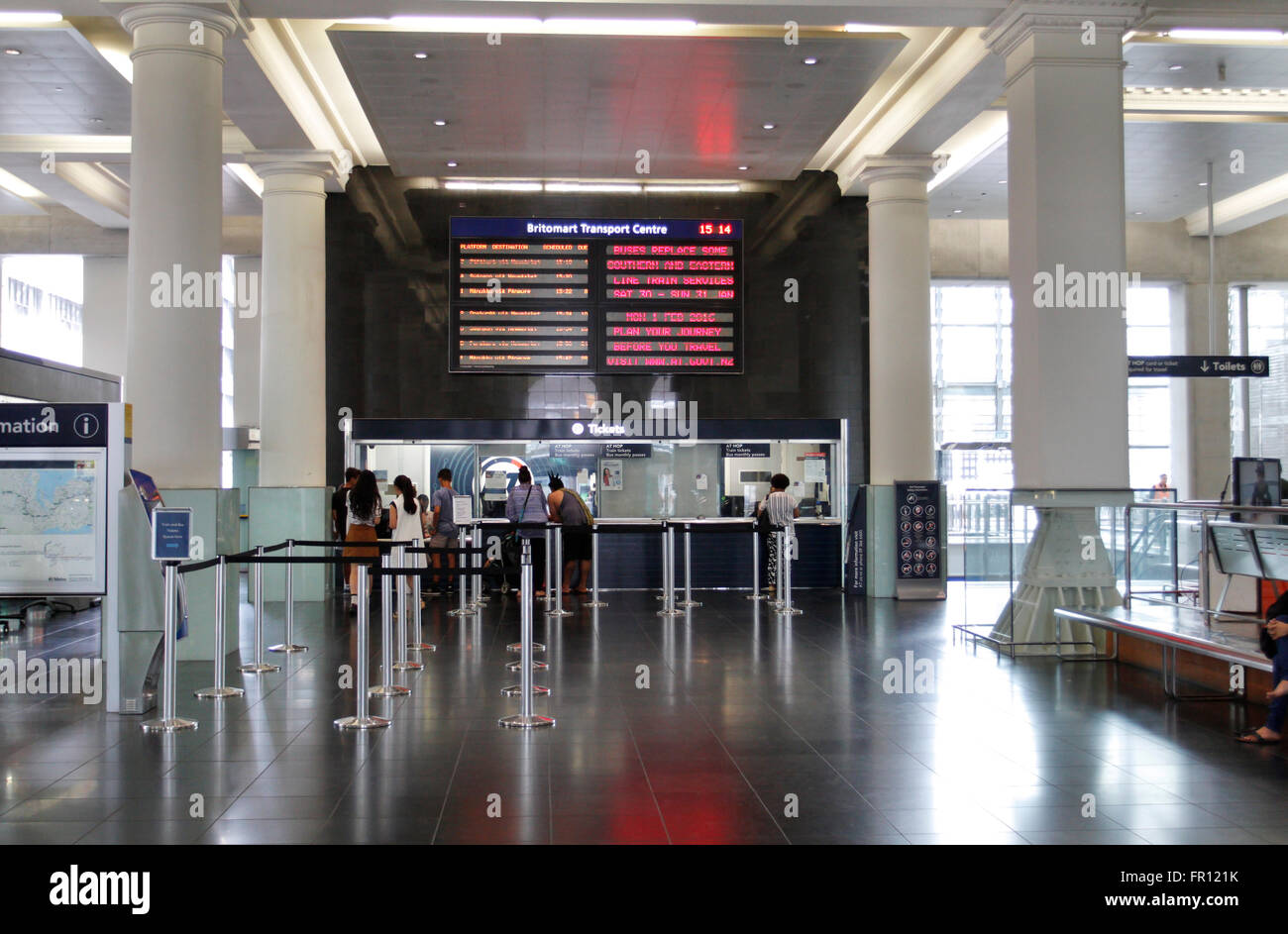 Railway ticket counter hi-res stock photography and images - Alamy