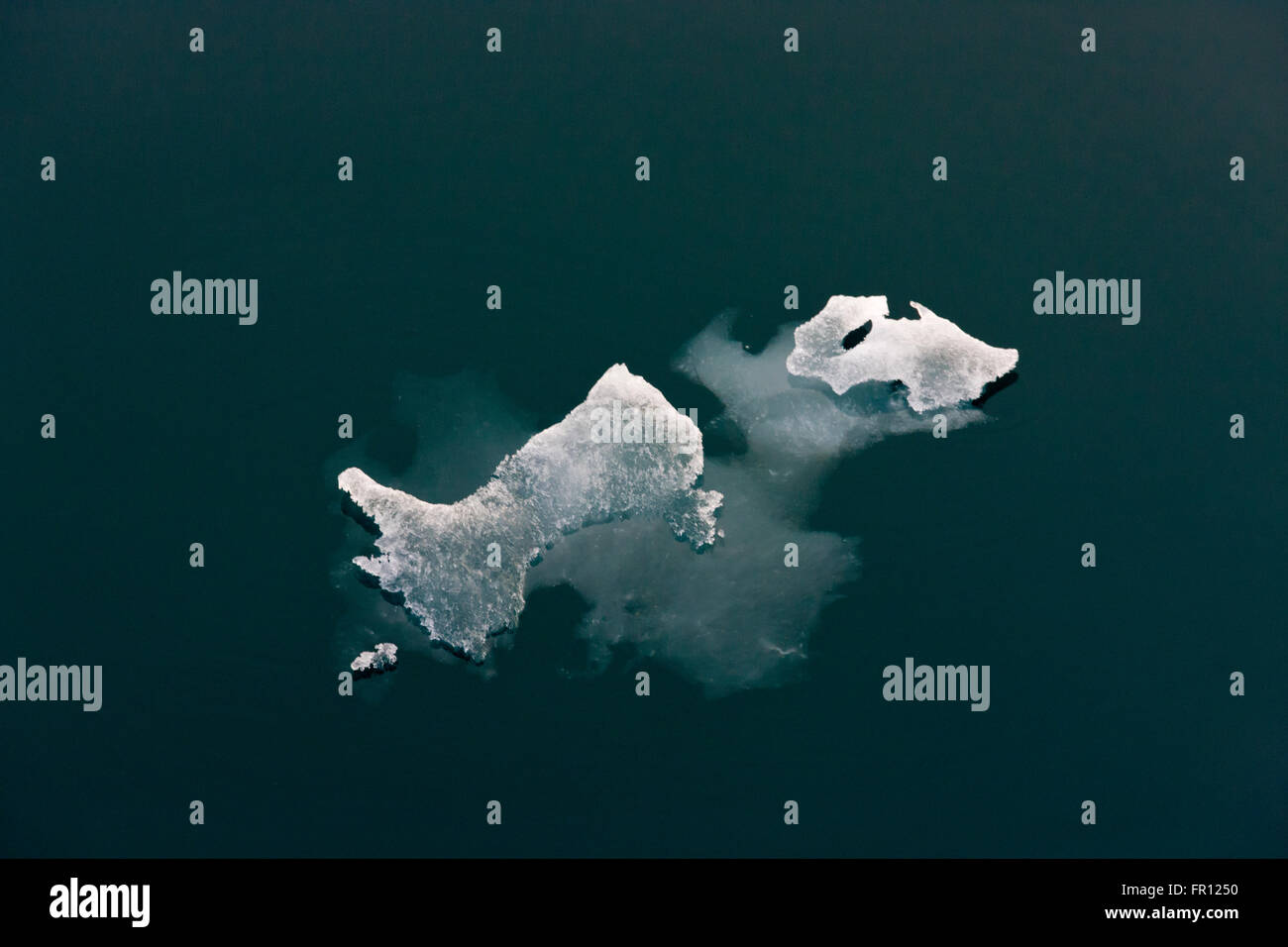 Floating ice in Chukchi Sea, Russia Far East Stock Photo - Alamy