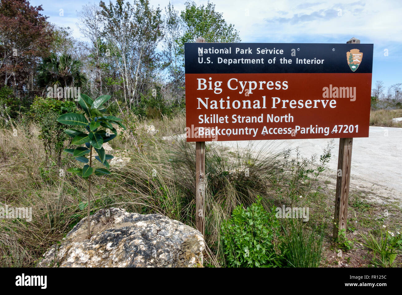 Everglades national park sign florida hi-res stock photography and ...