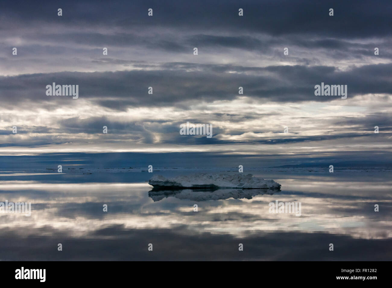 Floating ice, Bering Sea, Russia Far East Stock Photo - Alamy
