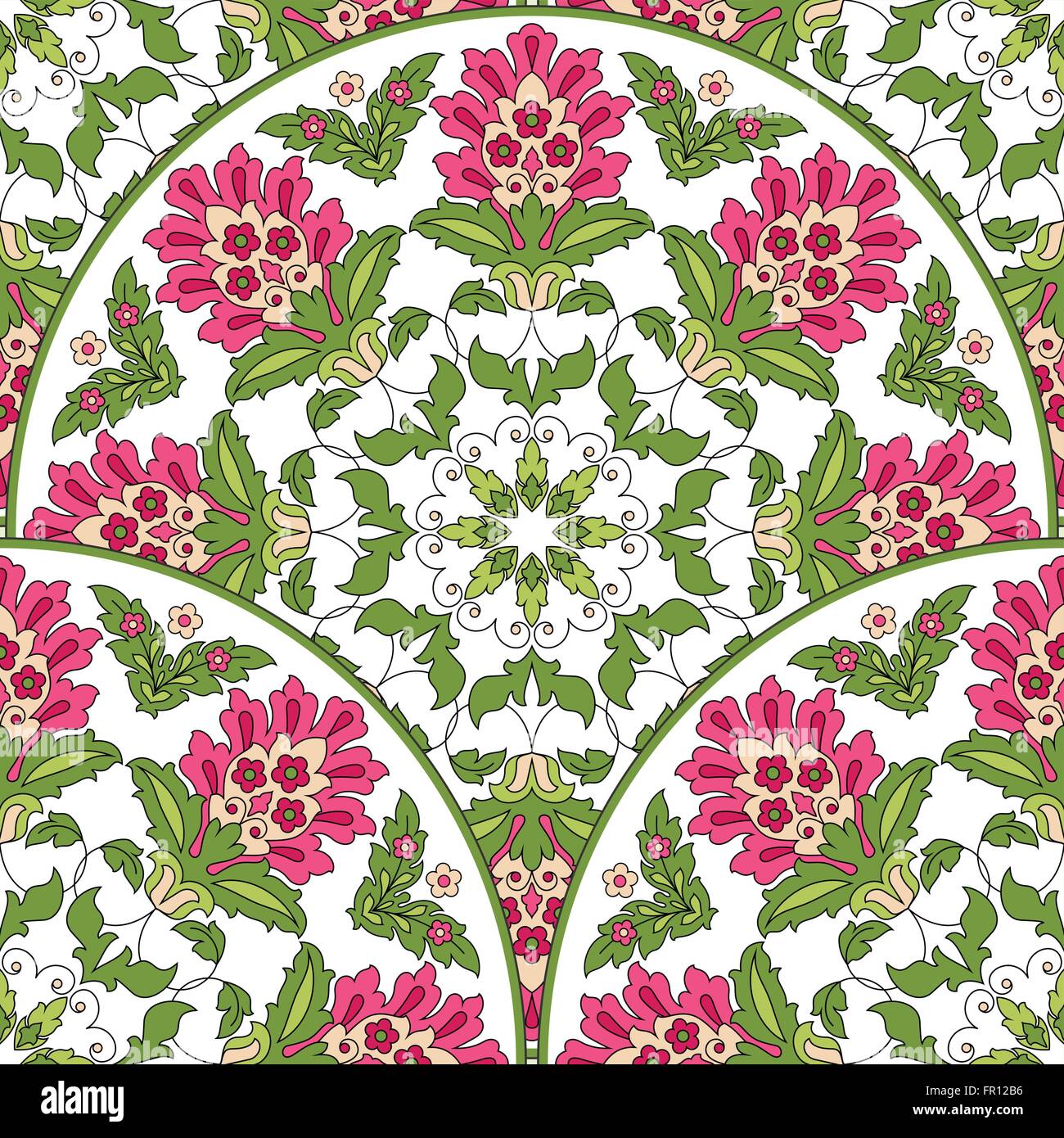 Seamless oriental pattern Stock Vector Image & Art - Alamy