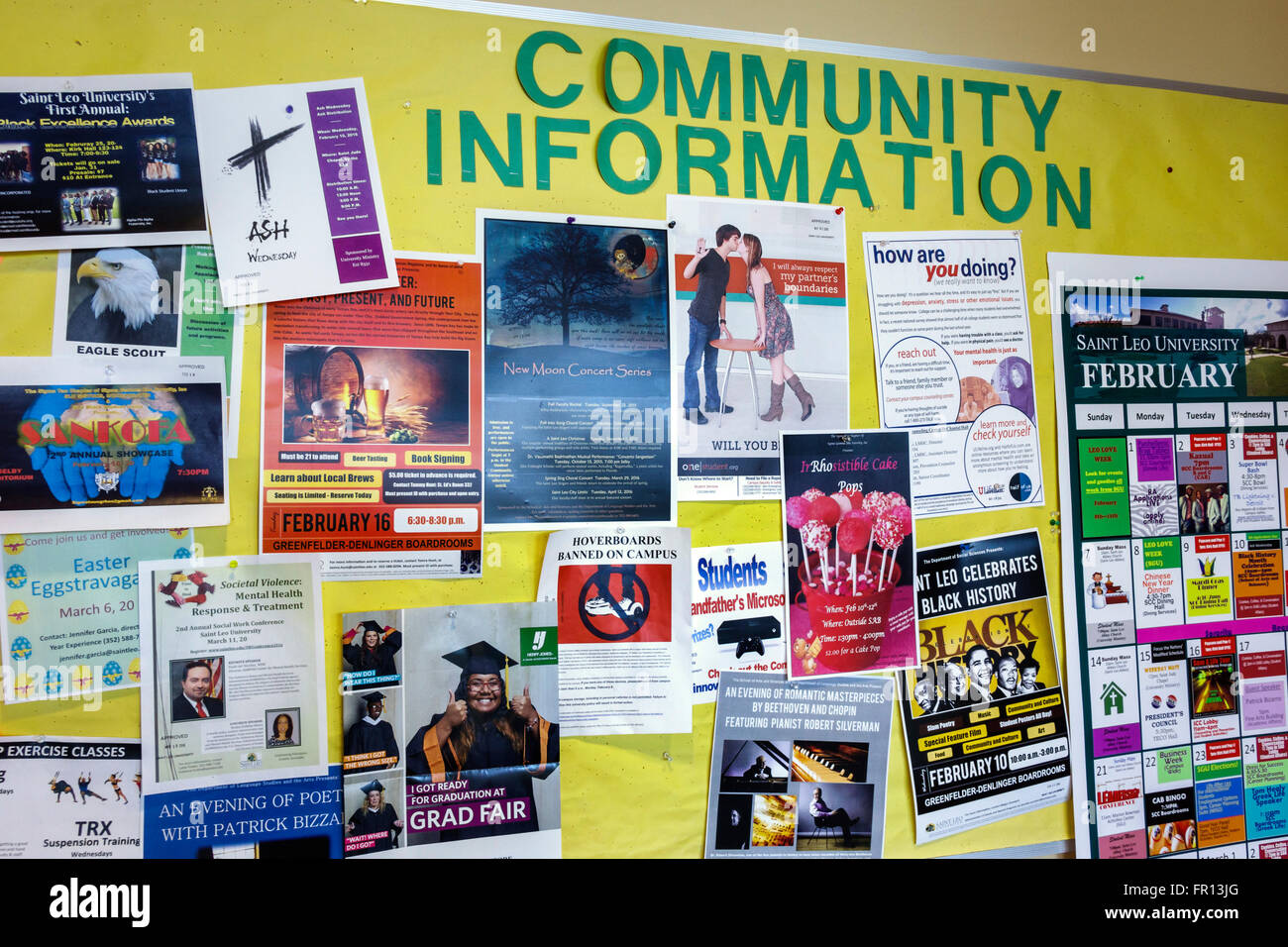 Community bulletin board hi-res stock photography and images - Alamy