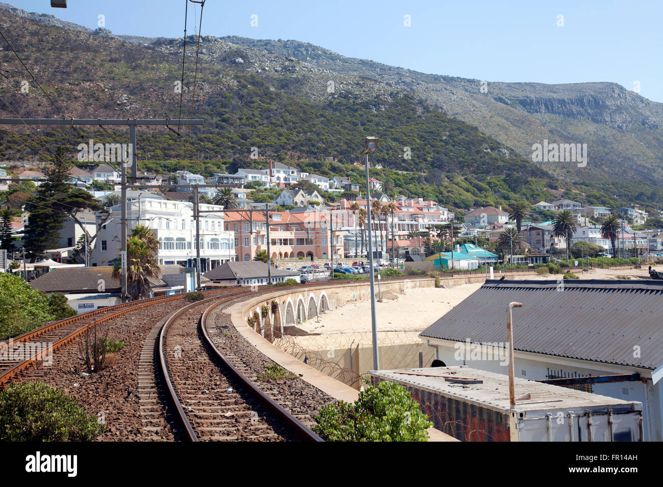 Kalk Bay Train Tracks and Neighbourhood - Kalk Bay - Western Cape ...