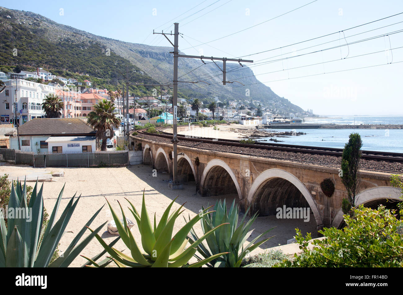 Kalk Bay Train in Western Cape - South Africa Stock Photo - Alamy