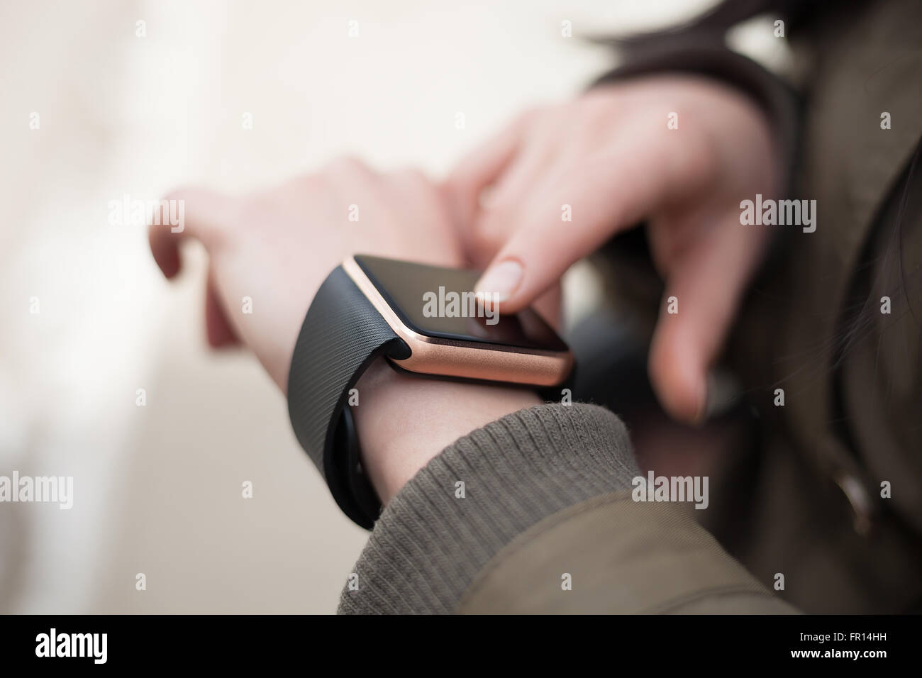 Digital Hand Watch