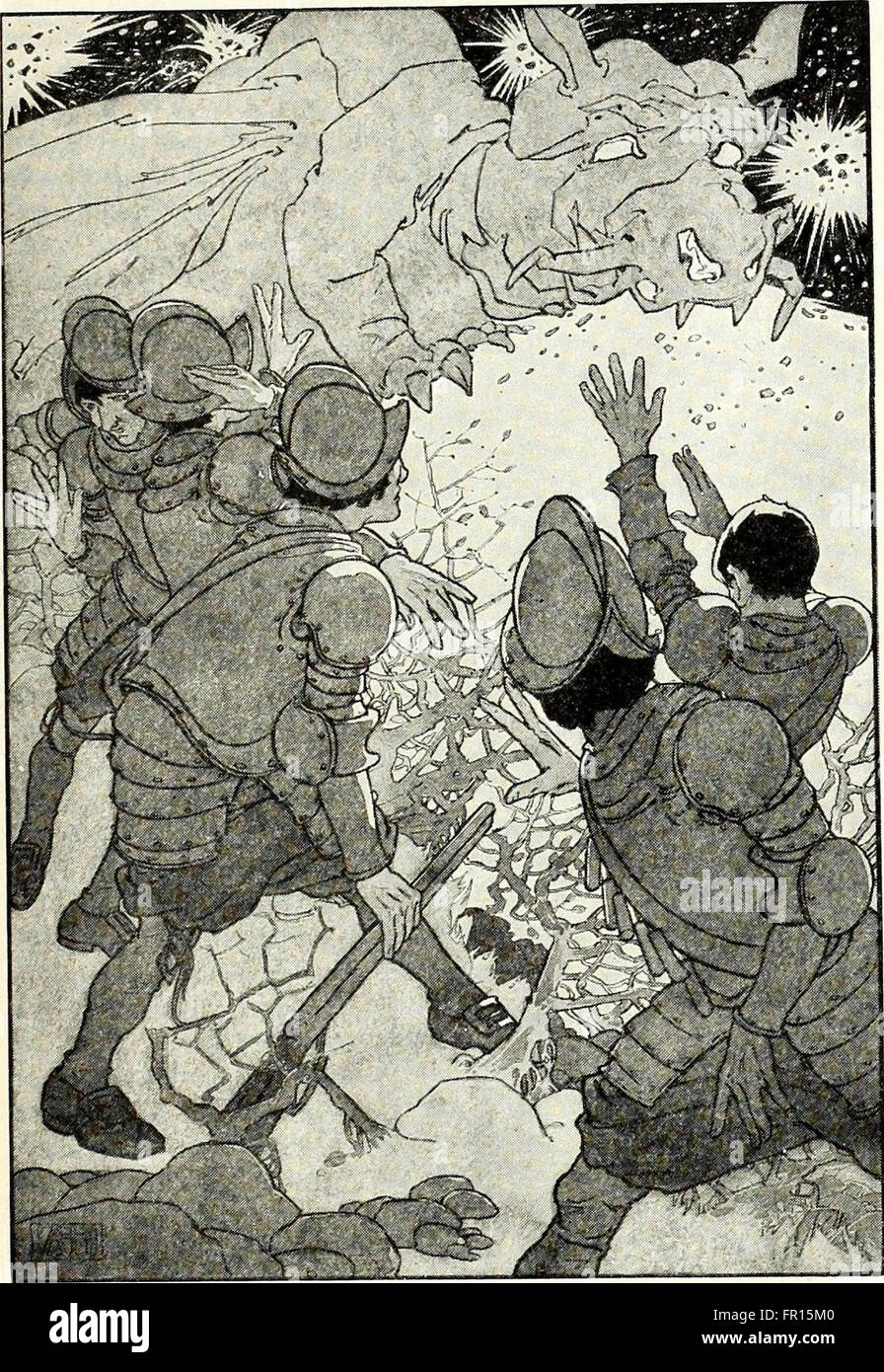 This 1921 illustration depicts St. Nicholas from a serial publication ...