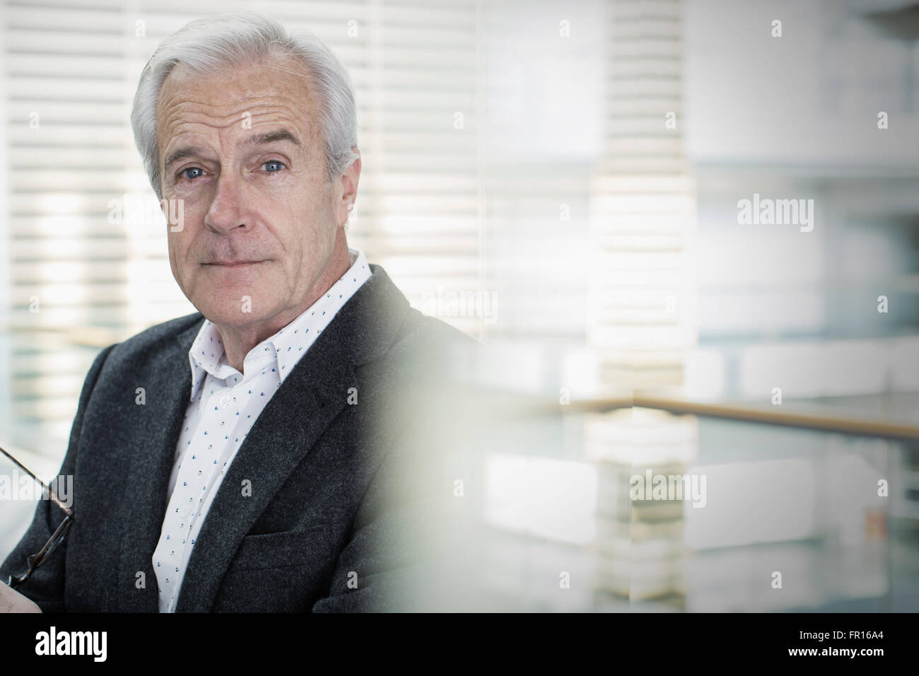 Portrait serious senior businessman Stock Photo - Alamy