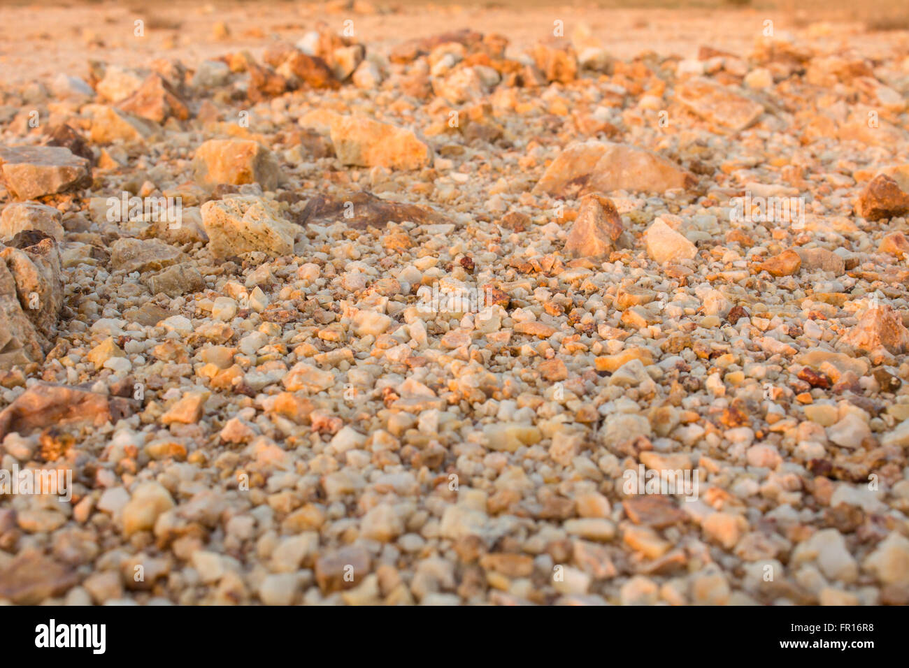 Naturally stone patio beach in Thailand Stock Photo - Alamy