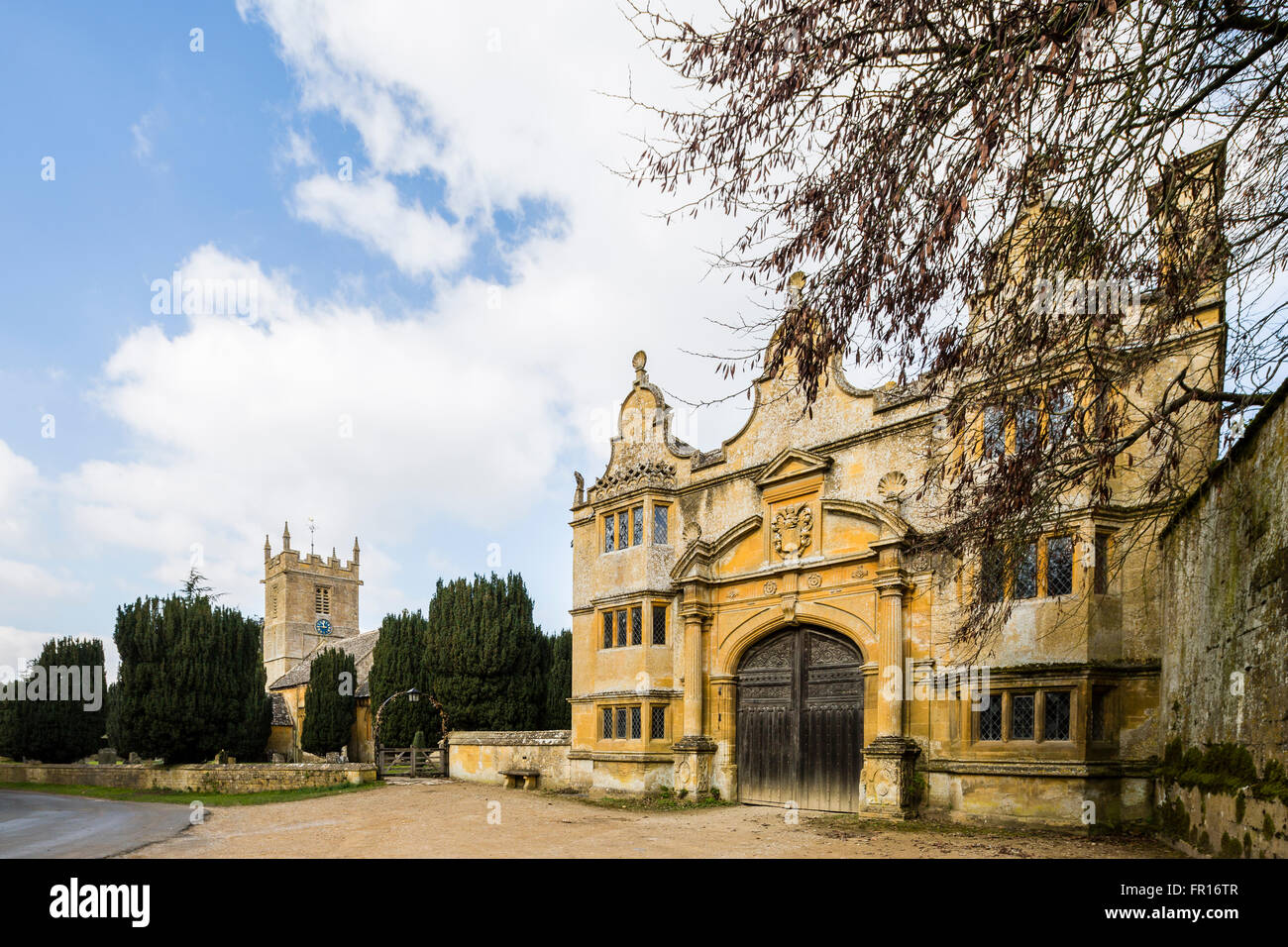 Stanway House Gloucester England Stock Photo - Alamy