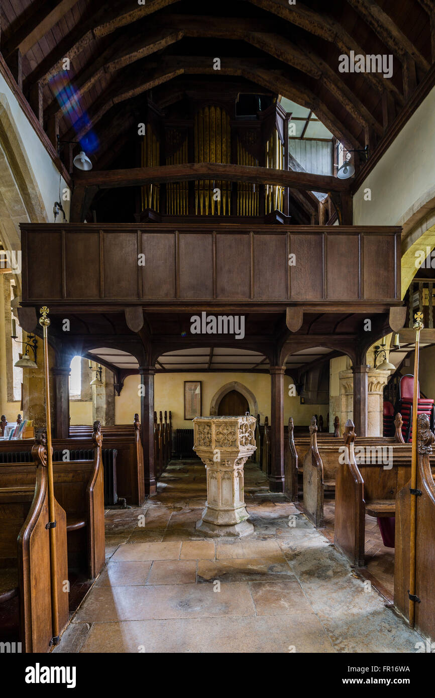 St Michael's and All Angels Parish Church Stanton Gloucester England UK ...