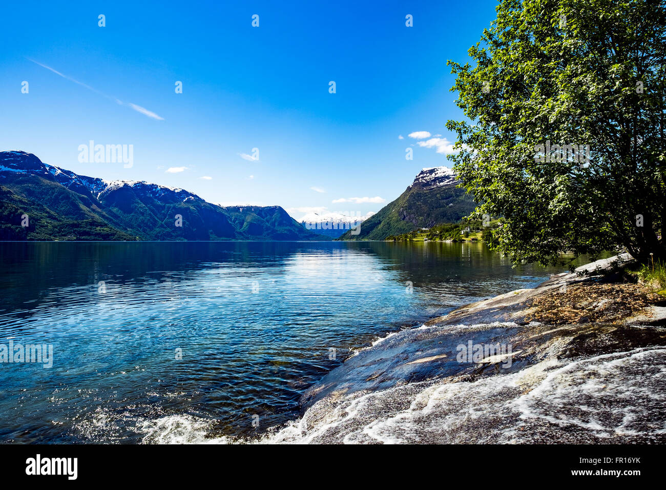 Beautiful Nature Norway natural landscape Stock Photo - Alamy