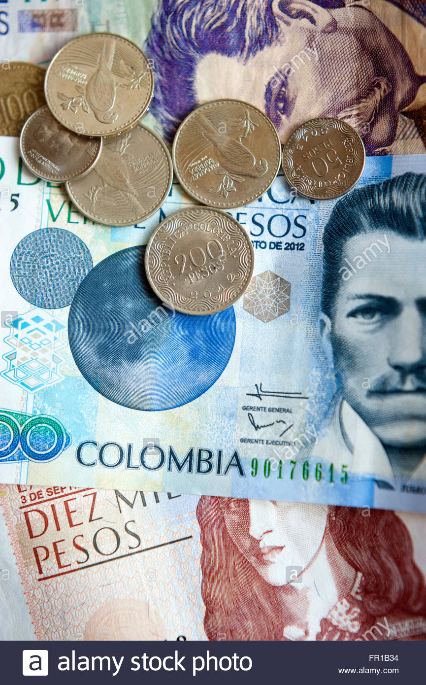 Colombian Currency Stock Photos & Colombian Currency Stock Images - Alamy