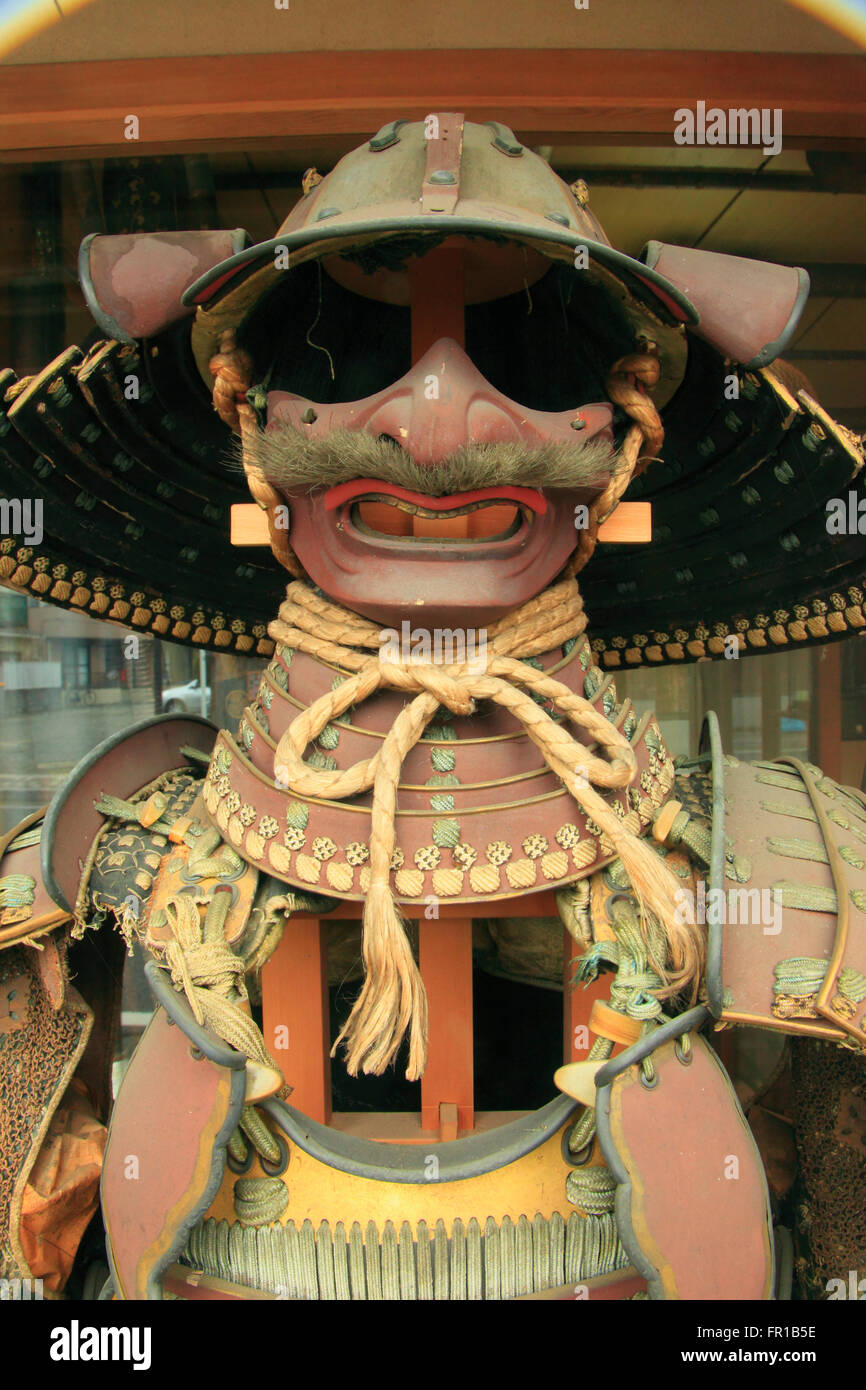 Japan, Kamakura, samurai figure Stock Photo - Alamy