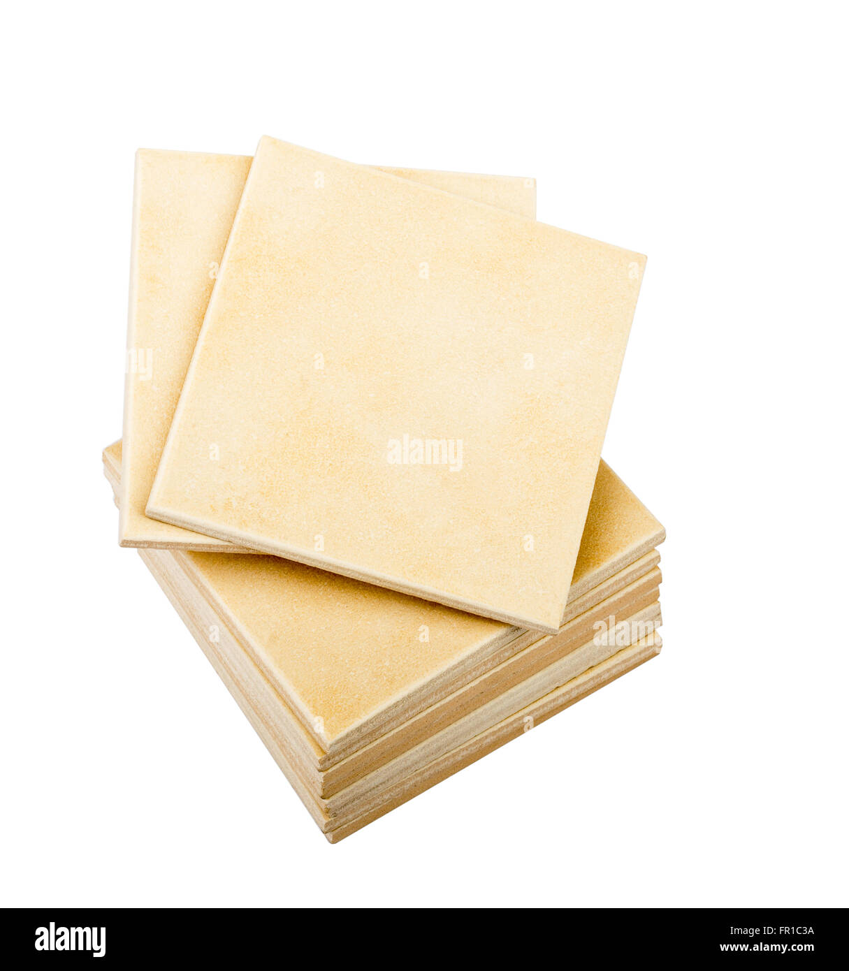 Stack of tiles Stock Photo - Alamy