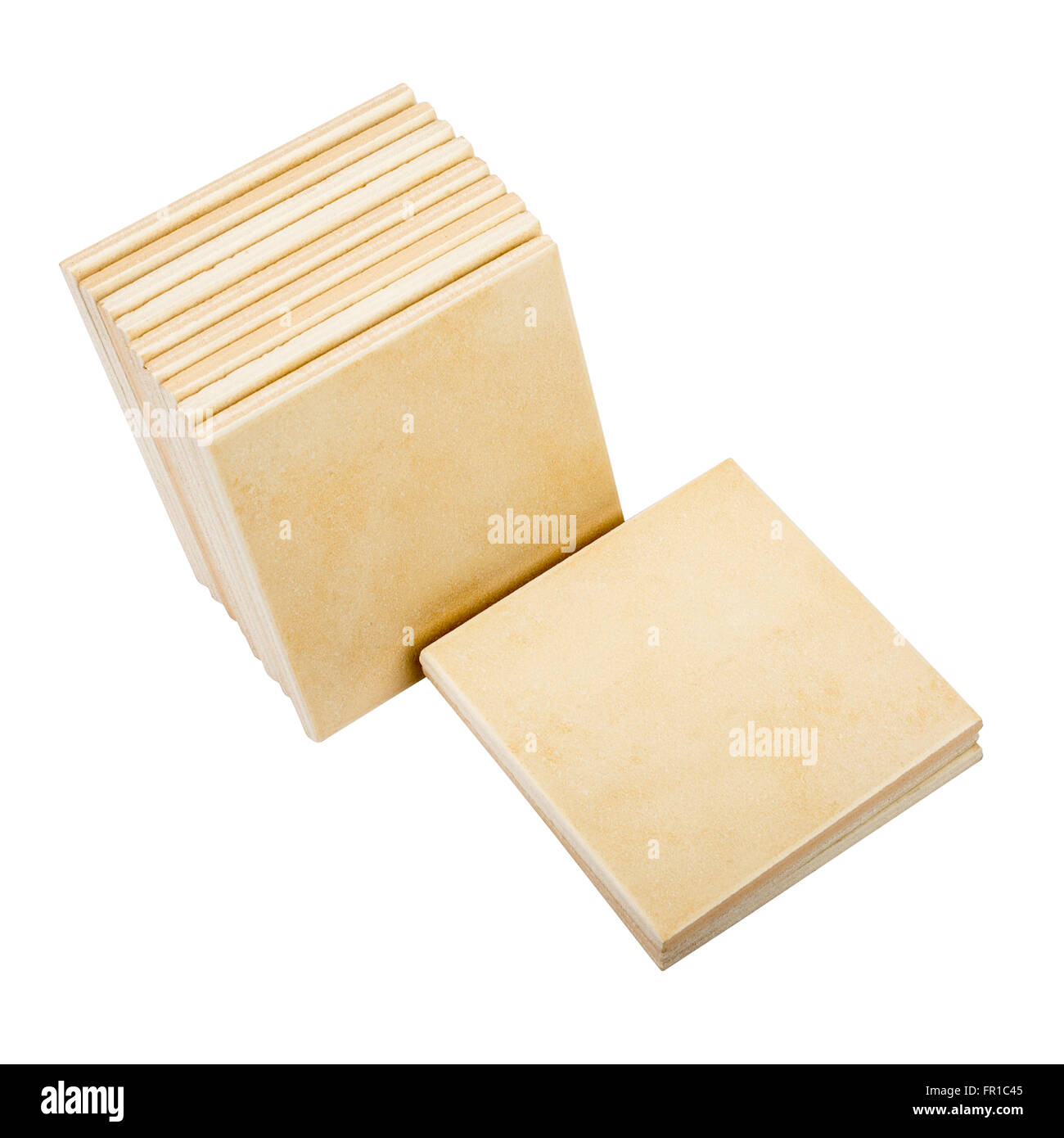 Stack of tiles Stock Photo - Alamy