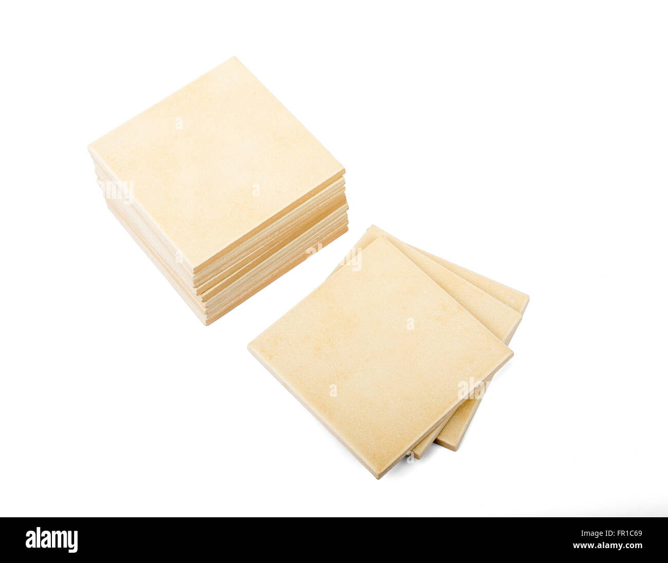 Stack of tiles Stock Photo - Alamy