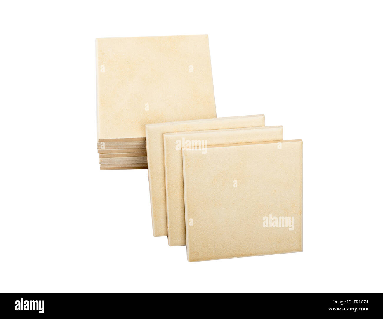 Marble tiles pile Cut Out Stock Images & Pictures - Alamy