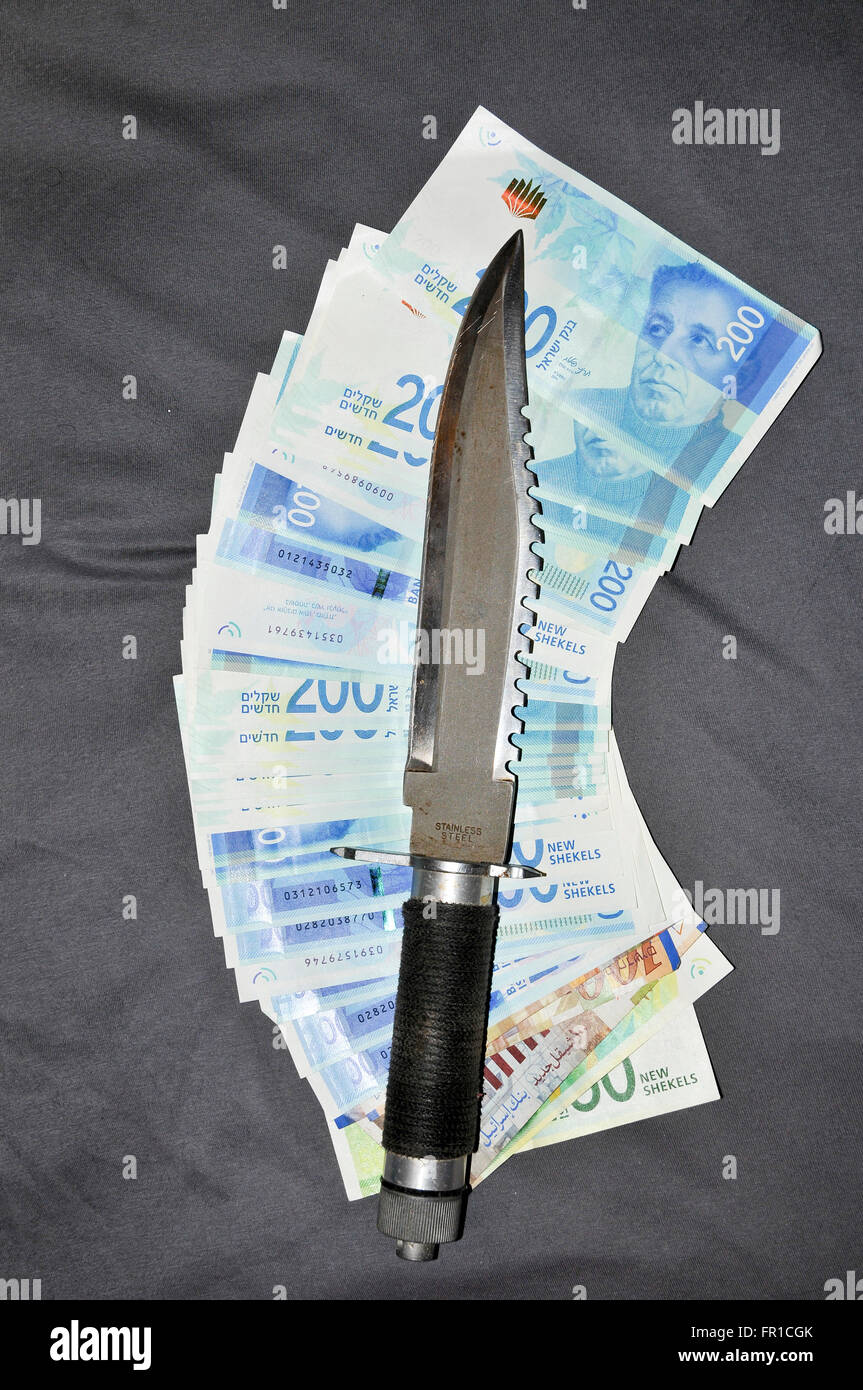 New shekel banknotes hi-res stock photography and images - Alamy