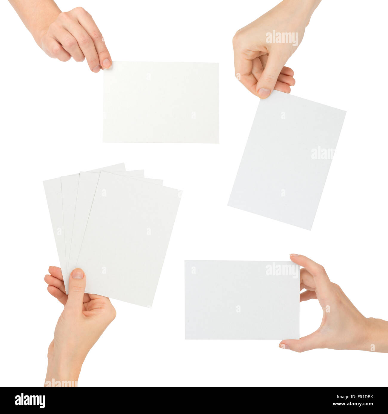 Set of human hands Stock Photo - Alamy