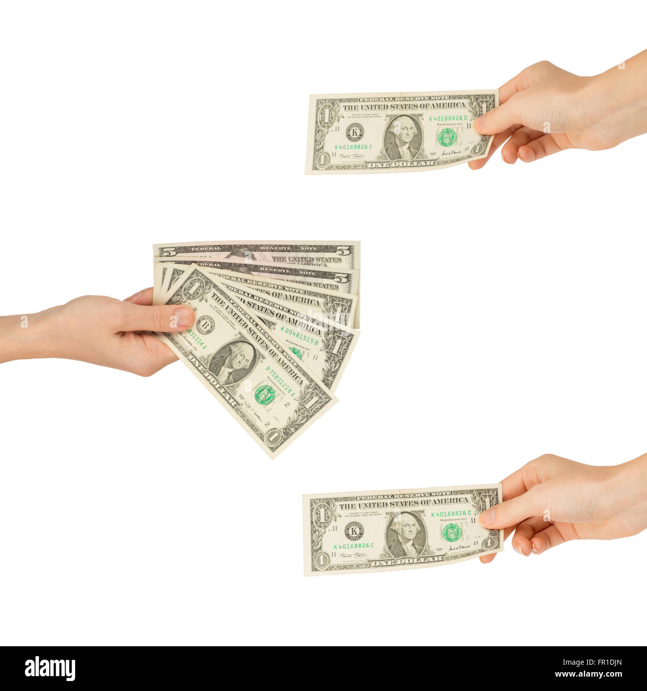 Set of human hands Stock Photo - Alamy