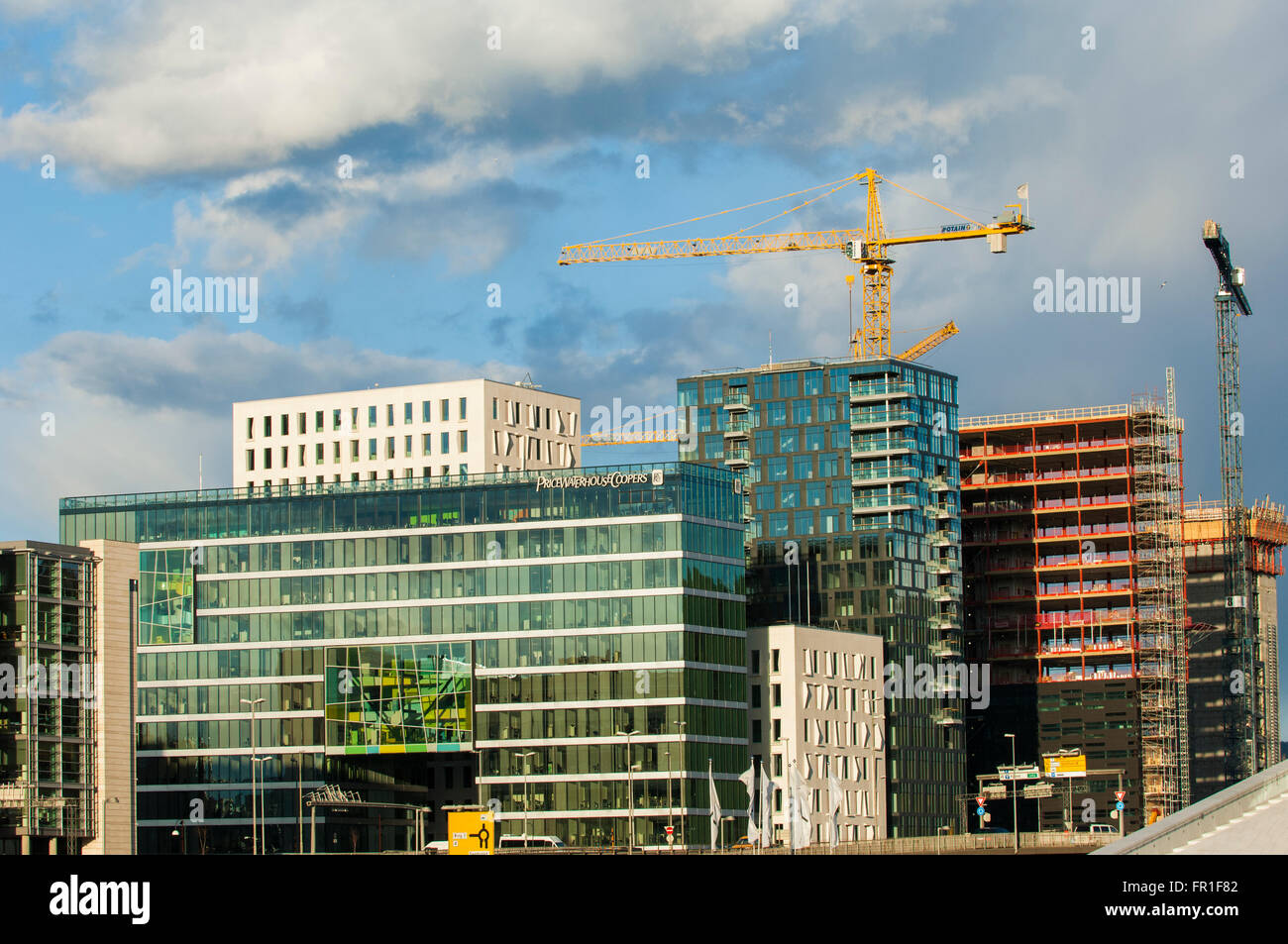 Buildings in Oslo Noway Stock Photo - Alamy