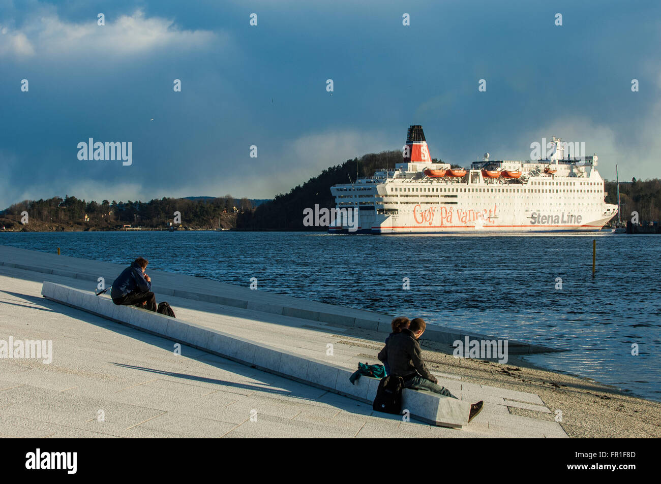 Stena line ferry cruise Oslo Norway Stock Photo - Alamy