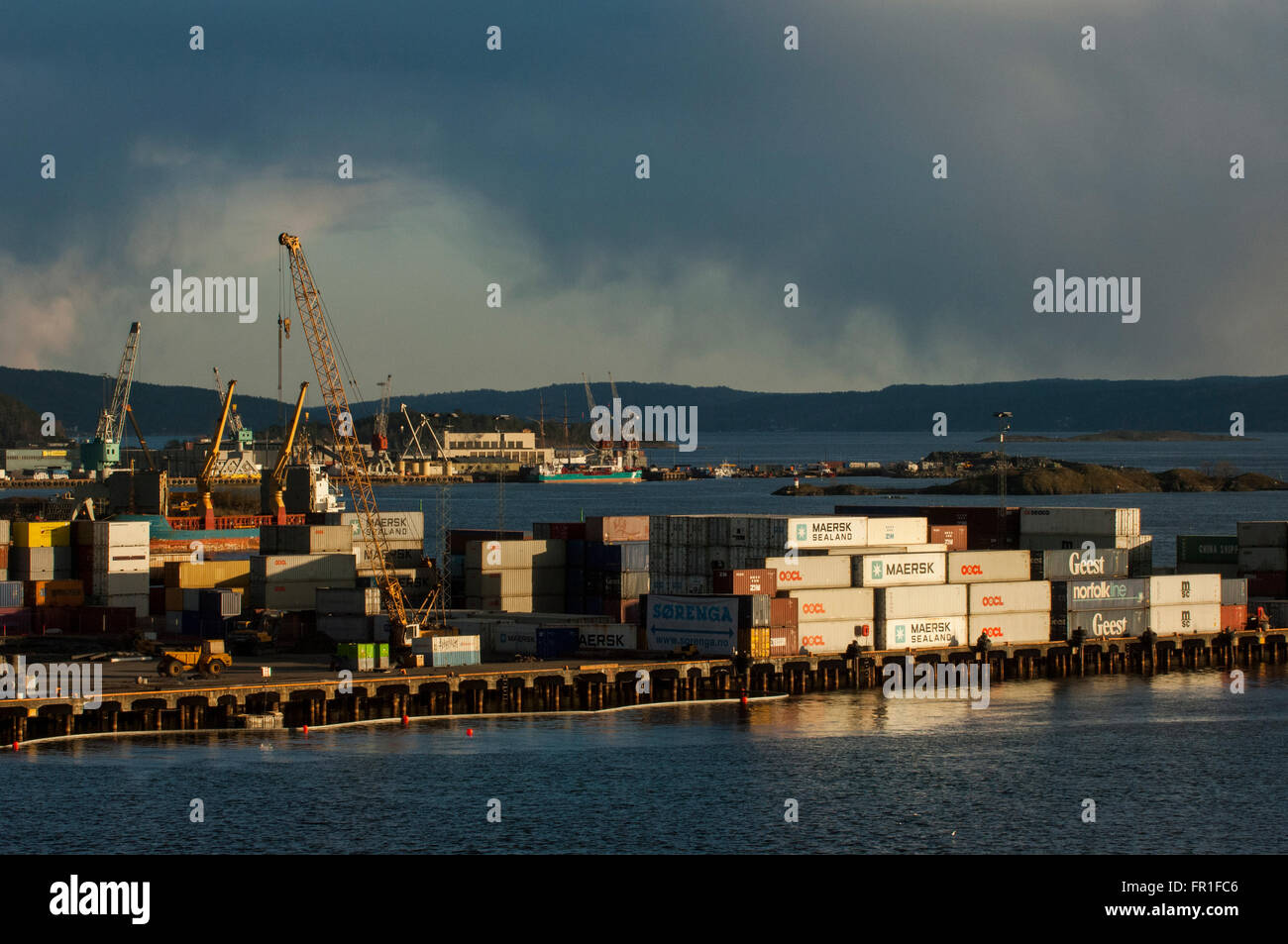 The port of Oslo Norway Scandinavia Stock Photo - Alamy