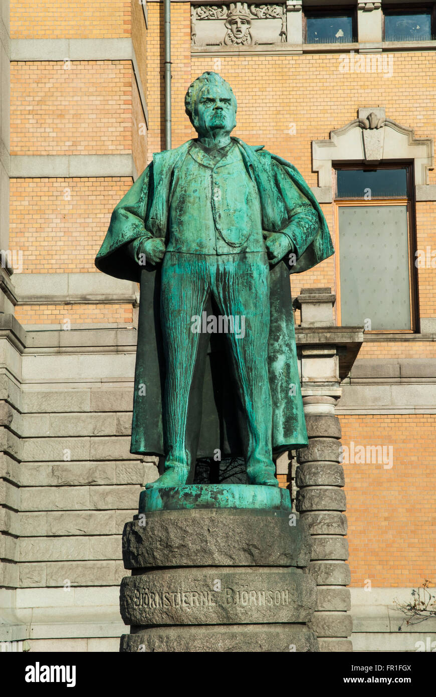 Statue bjornstjerne bjornson hi-res stock photography and images - Alamy