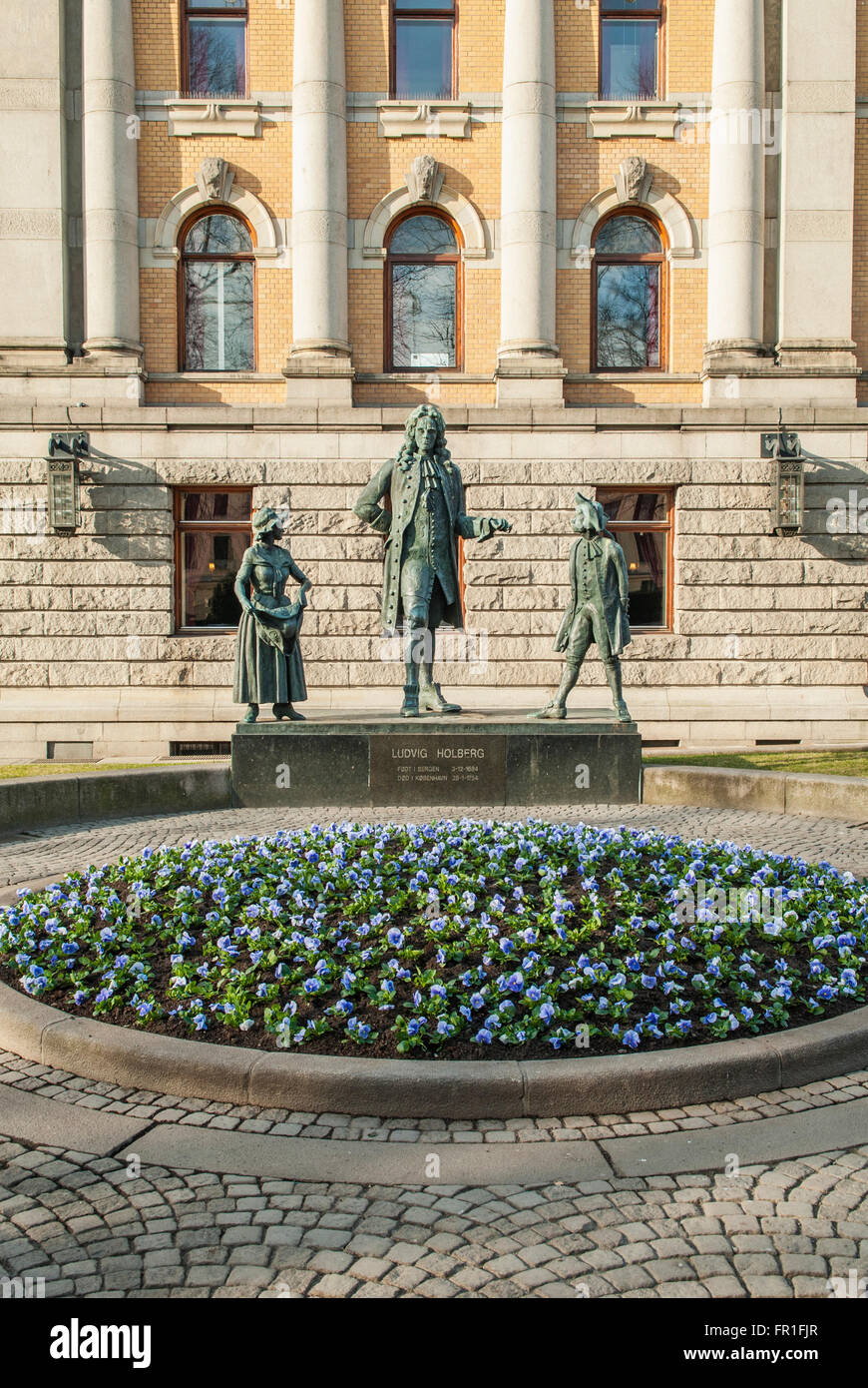 Statue ludvig holberg hi-res stock photography and images - Alamy