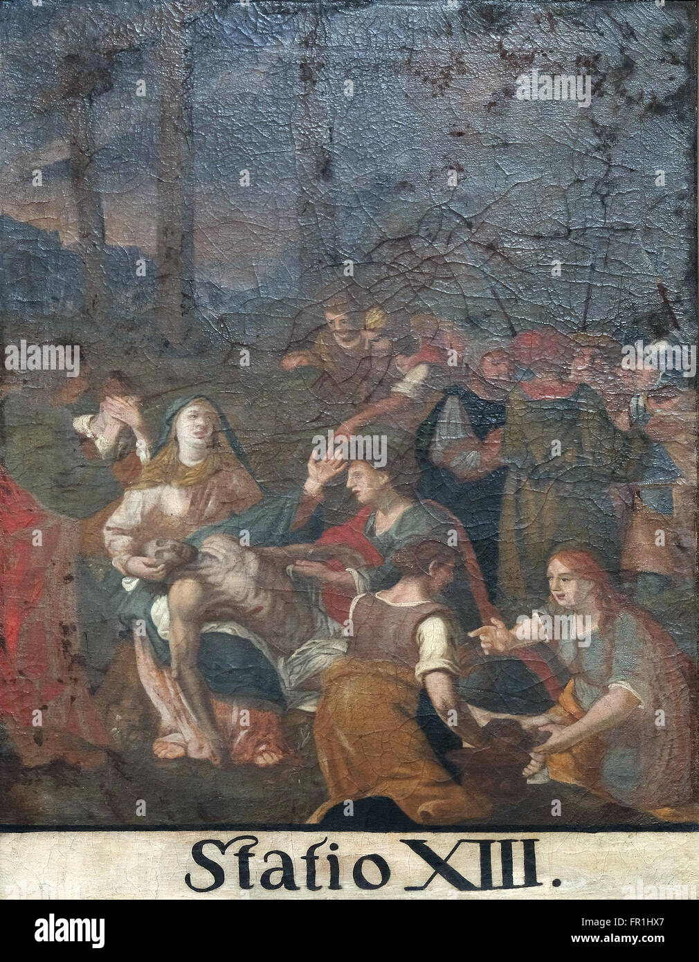 13th station of the cross hi-res stock photography and images - Alamy