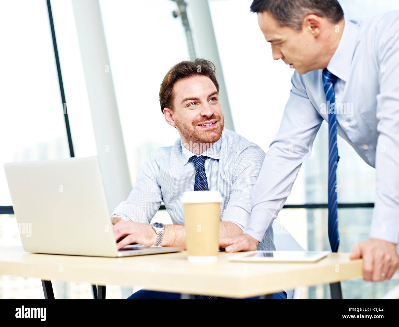corporate people working together in office Stock Photo - Alamy