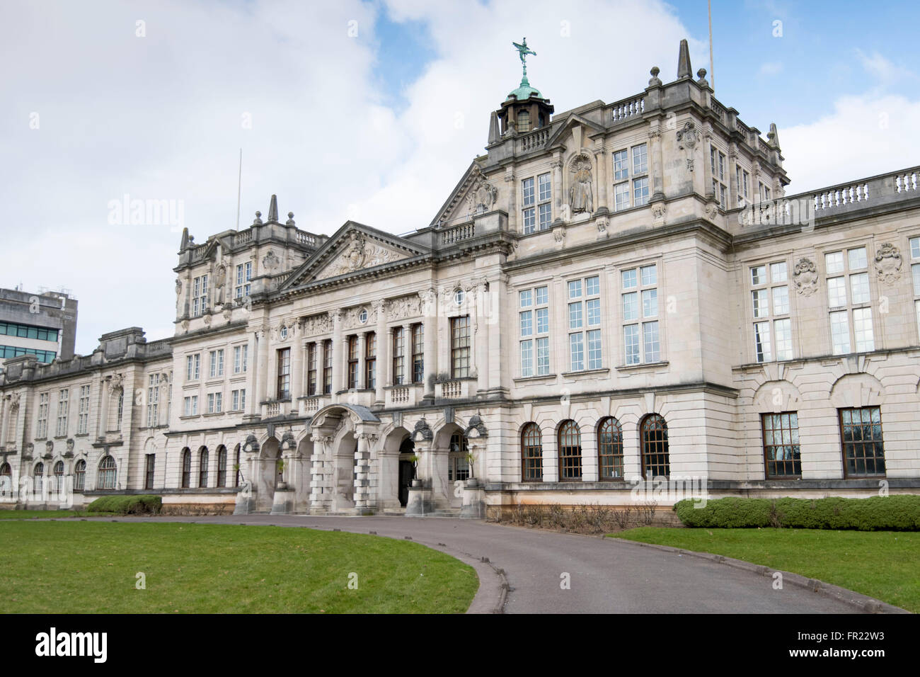 Cardiff university building hi-res stock photography and images - Alamy