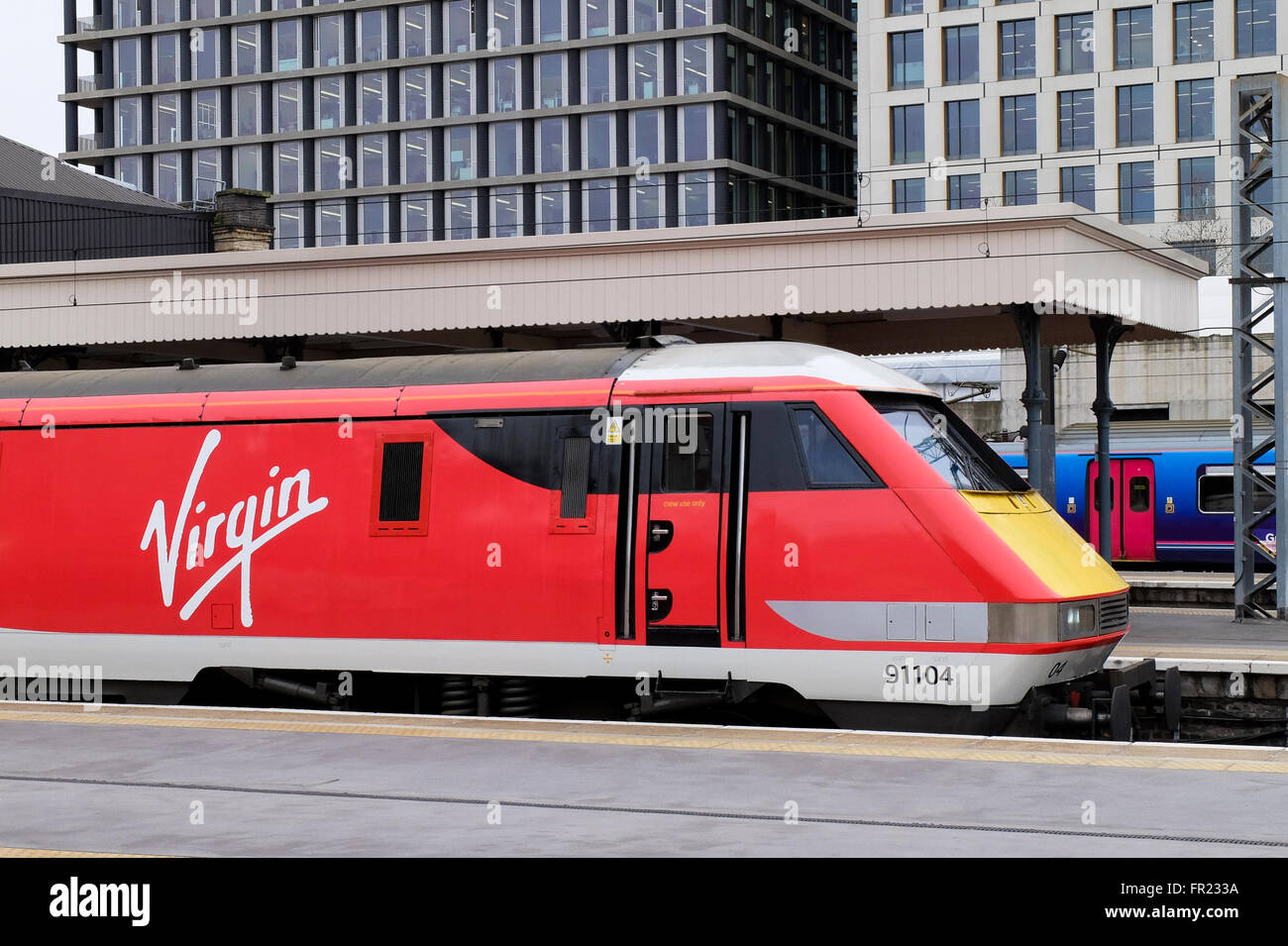 Virgin and stagecoach trains hi-res stock photography and images - Alamy