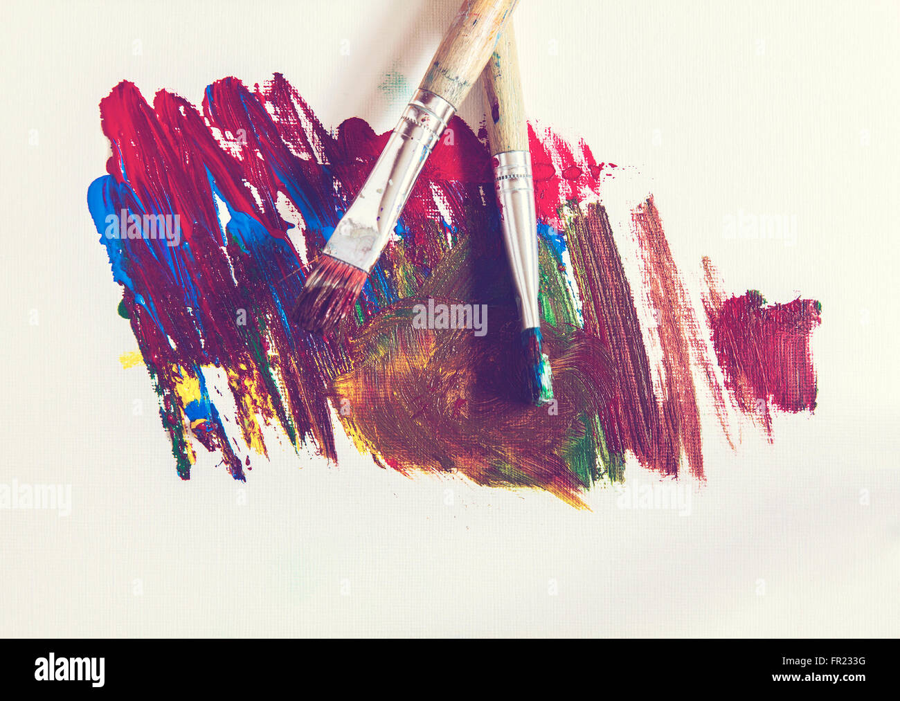 Vivid stain oil acrylic mix hi-res stock photography and images - Alamy