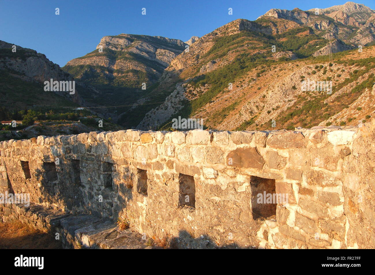Ruins of Stari Bar, Montenegro Stock Photo - Alamy