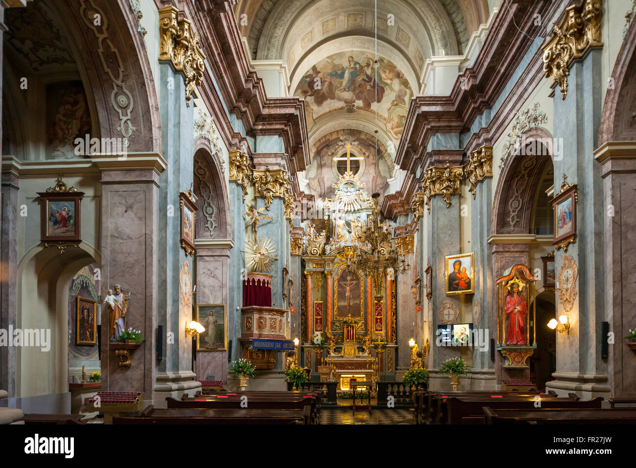 Baroque interior hi-res stock photography and images - Alamy