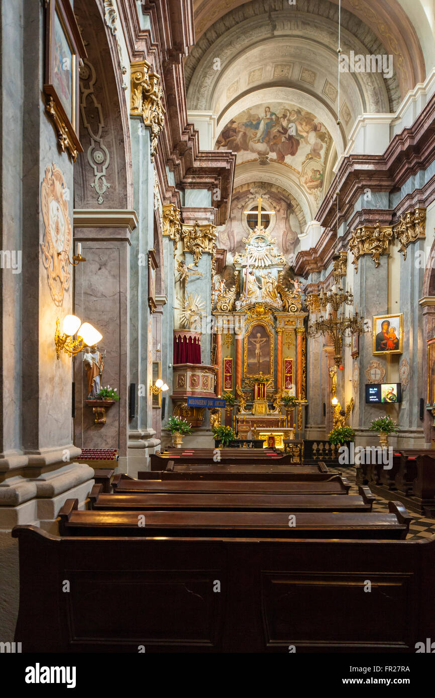 Interior of the church of the holy trinity hi-res stock photography and ...