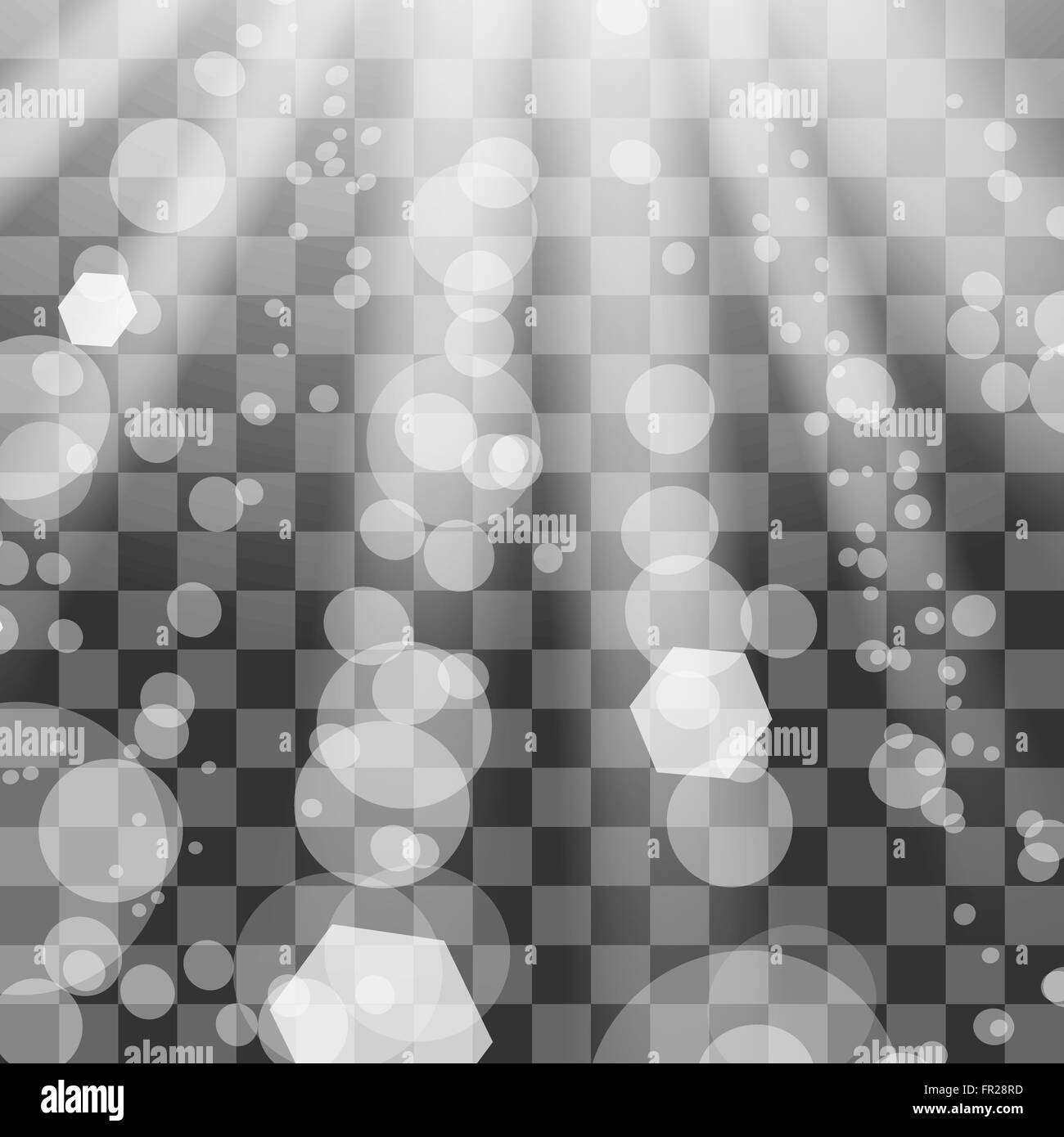 Transparent Sun Light on Checkered Background Stock Vector Image & Art ...