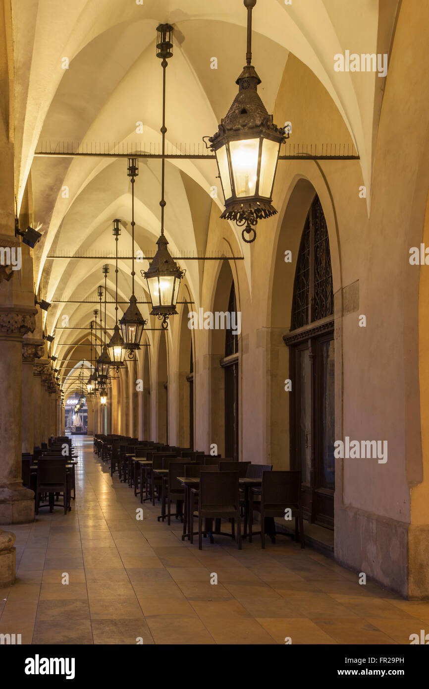 Krakow old town cloth hall hi-res stock photography and images - Alamy