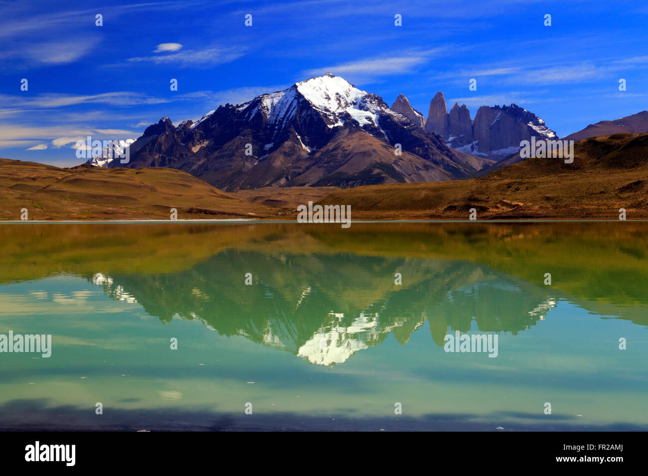 "Laguna Amarga", Torres del Paine National Park, Chile Stock Photo - Alamy