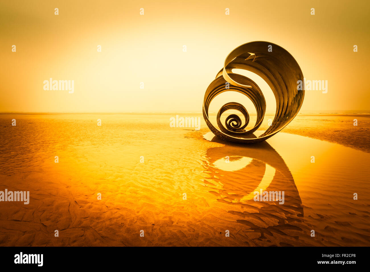 Mary's Shell, Cleveleys Stock Photo - Alamy