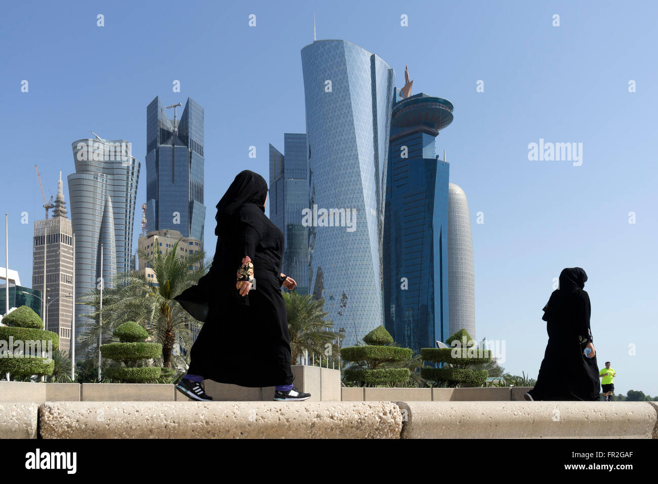 Office Buildings West Bay Doha High Resolution Stock Photography and ...
