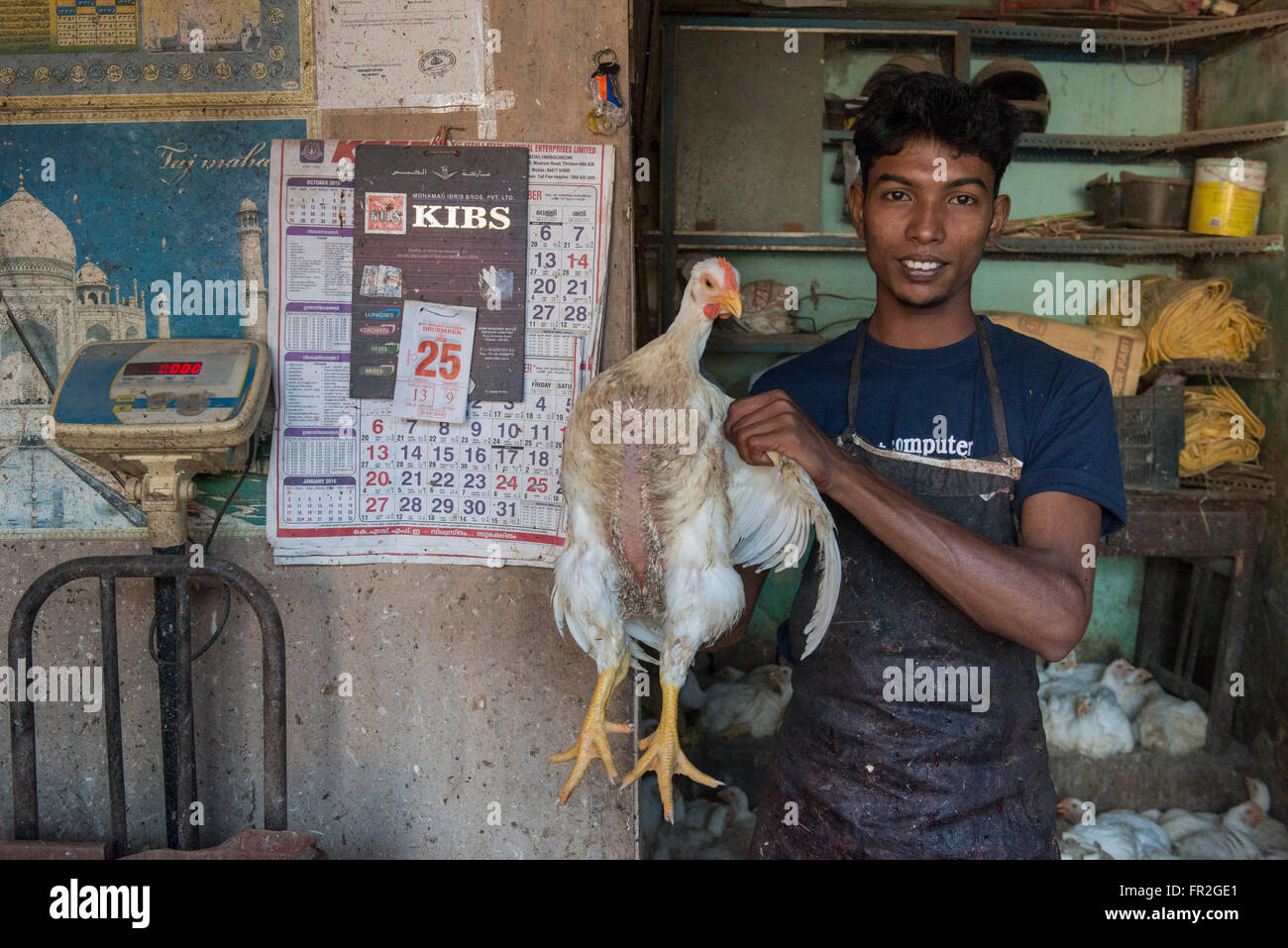 Chicken man hi-res stock photography and images - Alamy