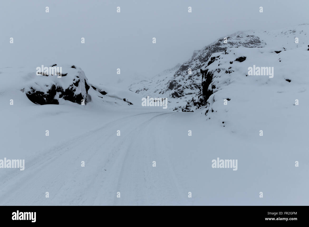 Blizzard storm hi-res stock photography and images - Alamy