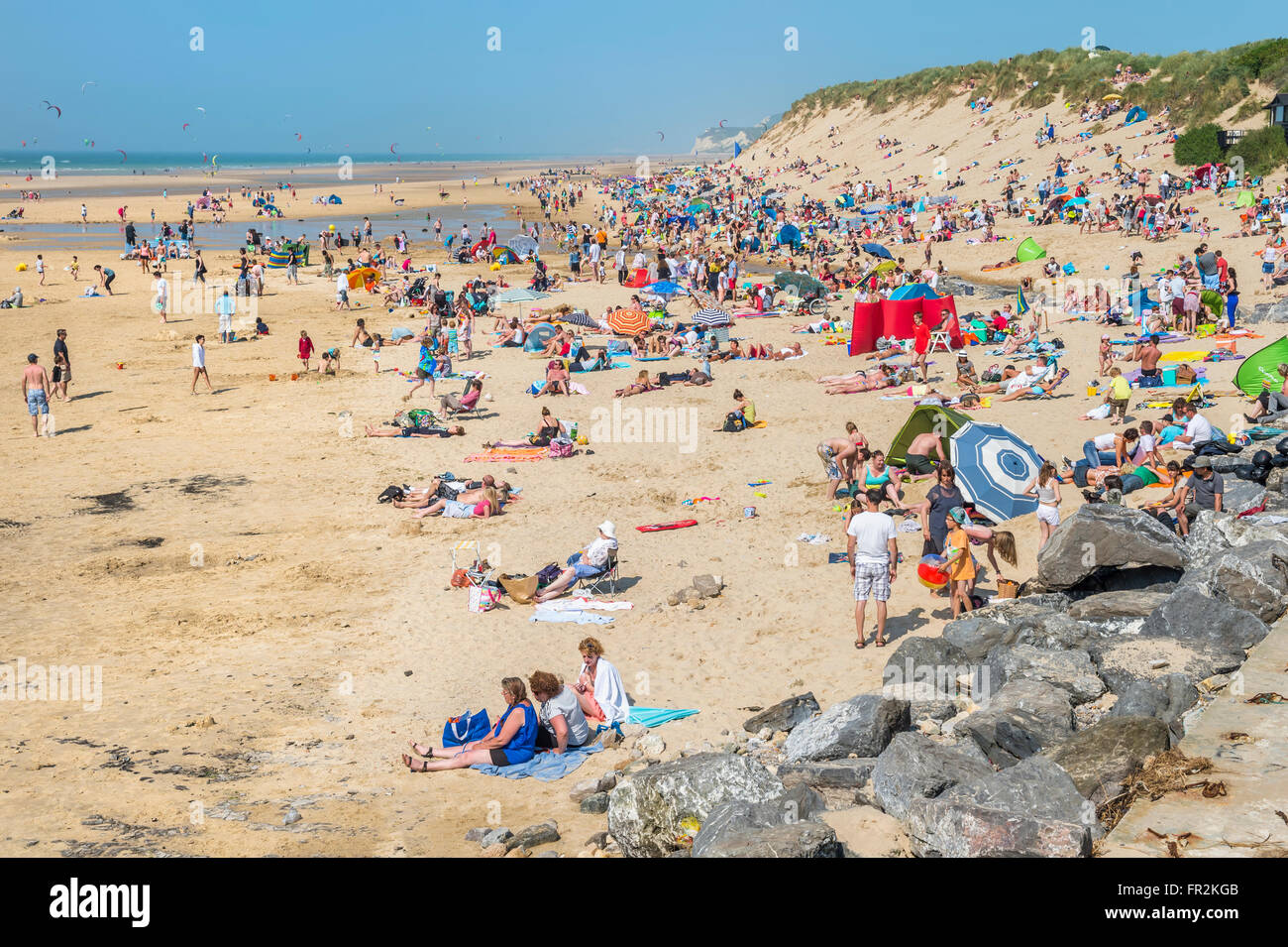 Wissant Beach Near Cap Blanc Nez C te D Opale Region Nord Pas De